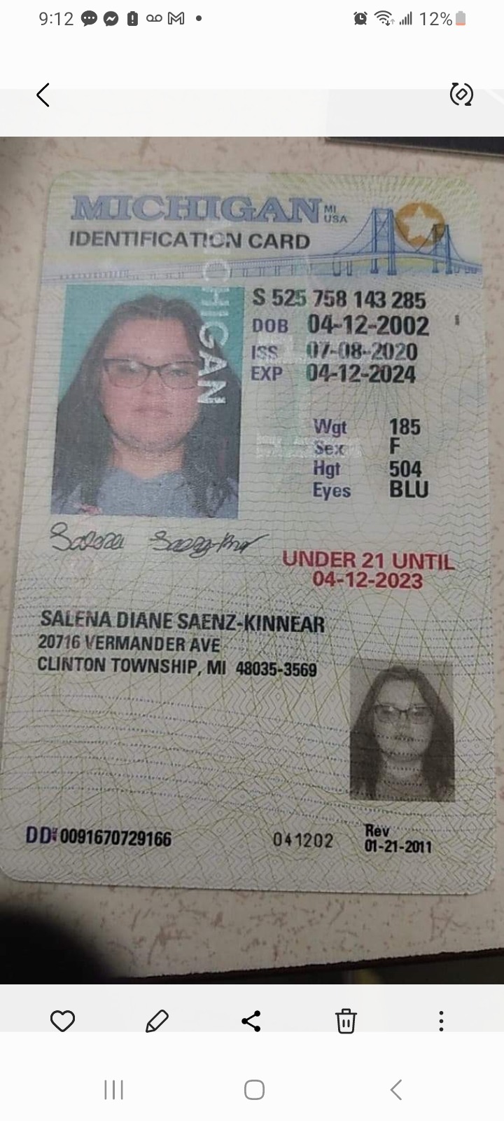 Salena SAENZ-KINNEAR | Face of Halloween presented by Jamie Lee Curtis